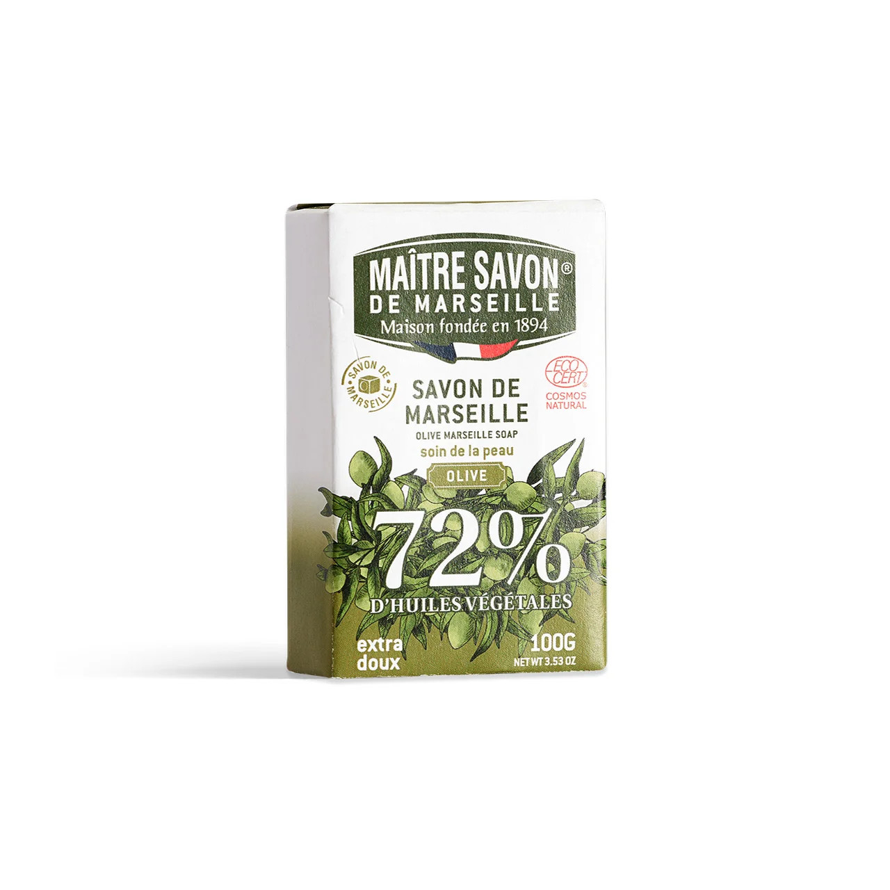 Maître Savon Marseille Soap with Olive Oil 100g | Simply Gourmand