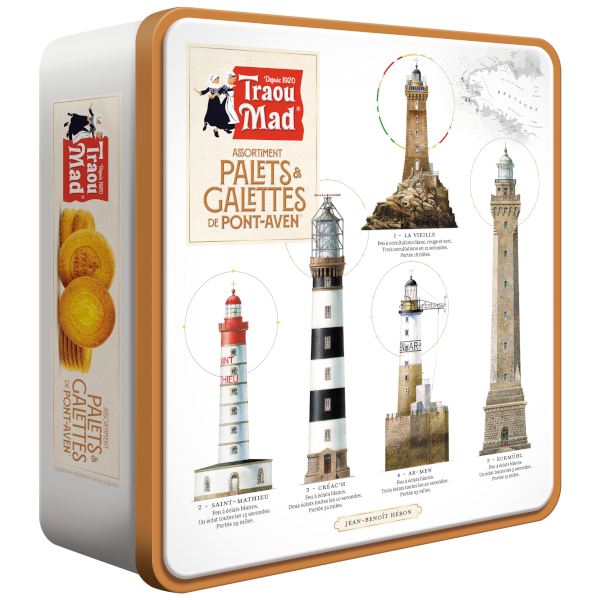 Traou Mad Palets de Pont-Aven (Thick Butter Cookies) | Simply Gourmand