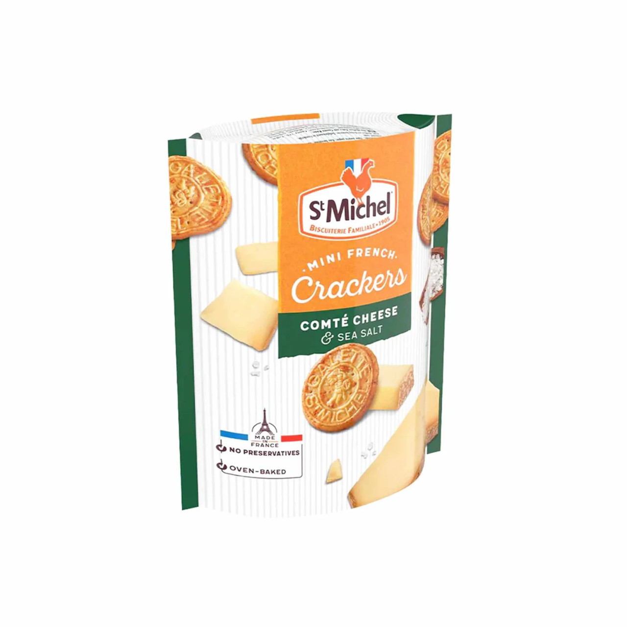 St Michel Savory Biscuits — Comté Cheese Flavor 70g | Simply Gourmand