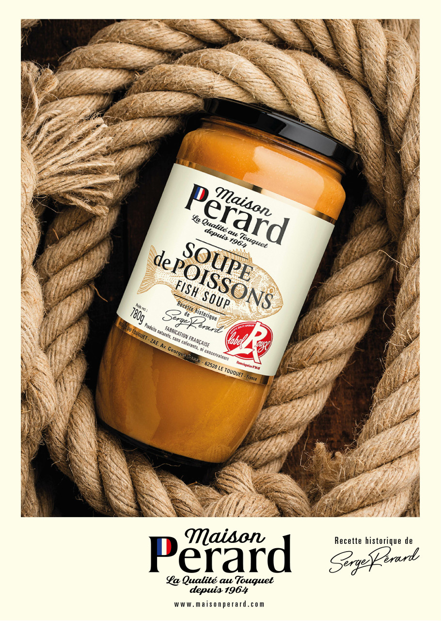 Pérard Wild Fish Soup 85cl | Simply Gourmand