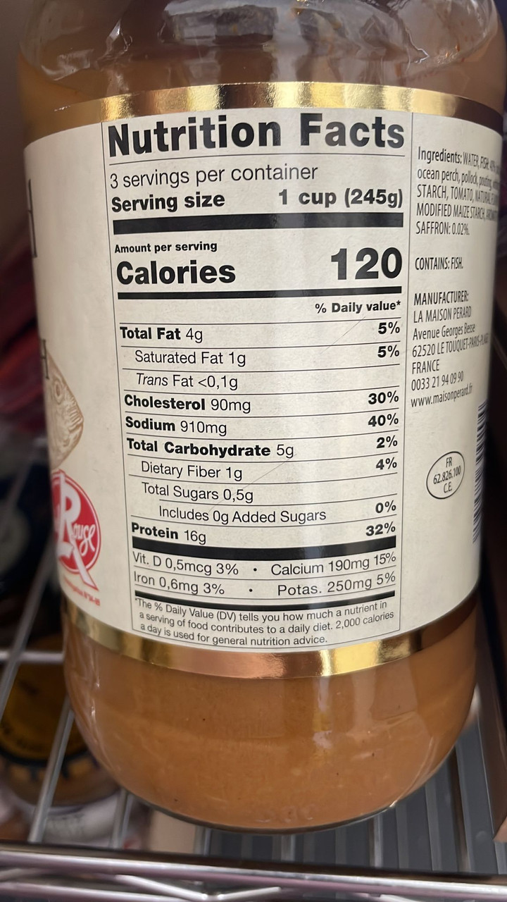 Pérard Wild Fish Soup 85cl | Simply Gourmand