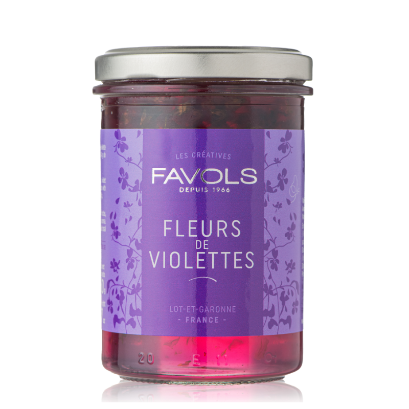 Favols Violet Petal Confit 260g | Simply Gourmand
