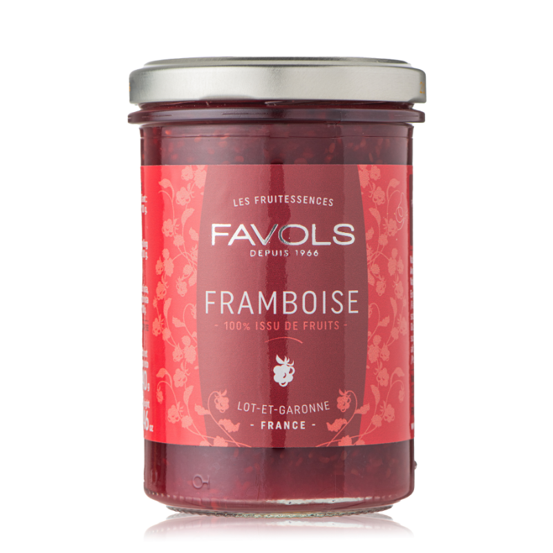 Favols 100% Fruit Raspberry Preserves 240g | Simply Gourmand
