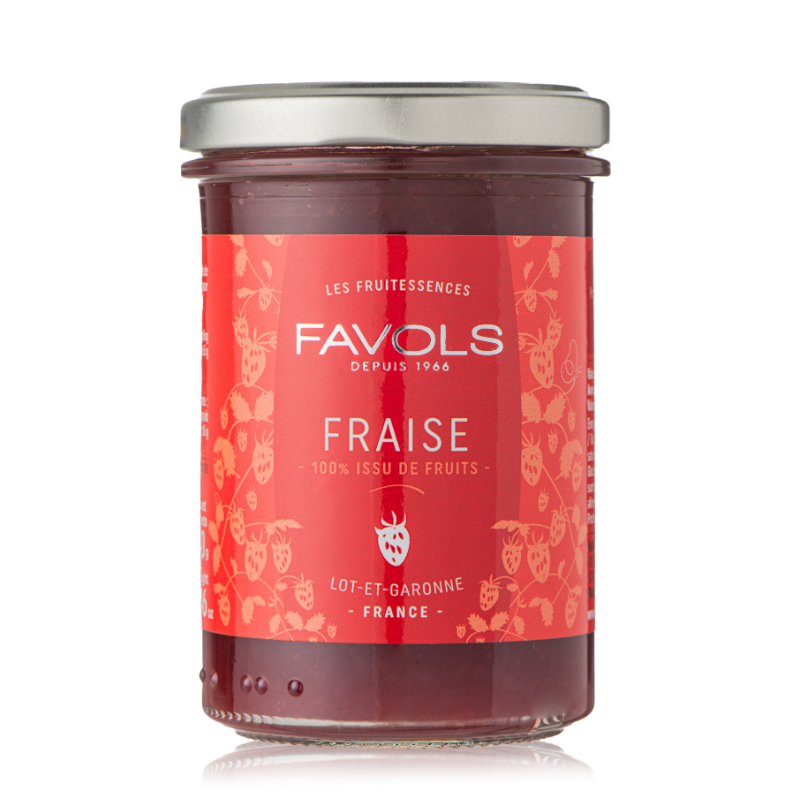 Favols 100% Fruit Strawberry Preserves 240g | Simply Gourmand