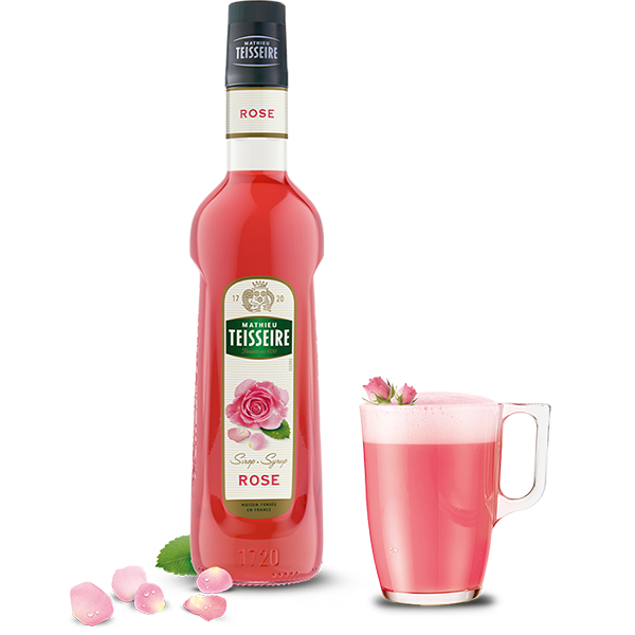 Teisseire Rose Syrup 70cl | Simply Gourmand