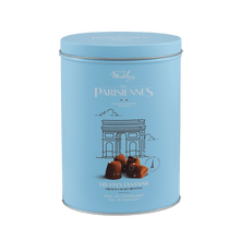 Mathez Chocolate Truffles with Champagne in Les Parisiennes Tin 200g ...