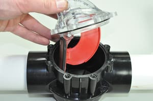 Sch. 40 PVC Flowmeter 20 - 110 gpm Black C For 2 in. and 2.5 in. Pipes ...