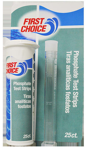 First Choice Phosphate Test Strips - 25 Count - Pool Supply Express