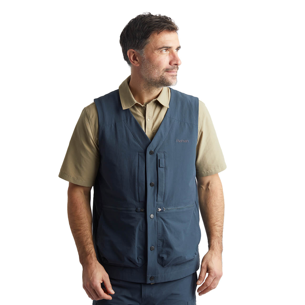Men's Frontier Summer Expedition Gilet | Storm Blue | Rohan