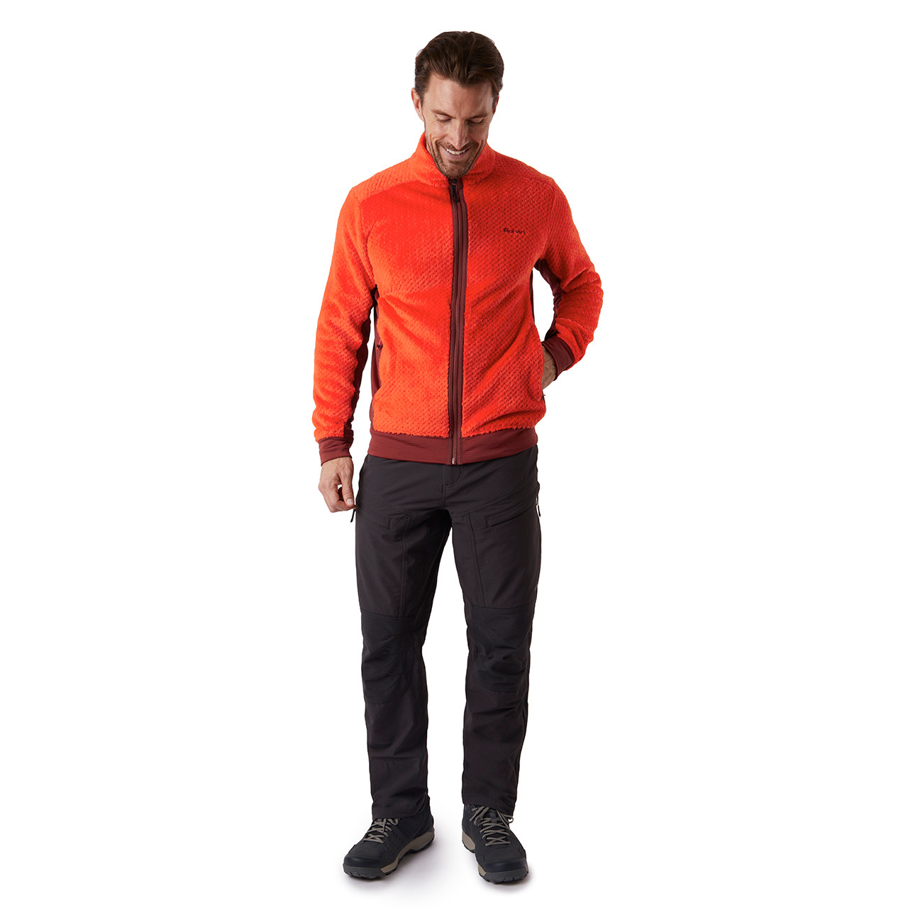 Men's Komondor Polartec Fleece | Solar Orange | Rohan