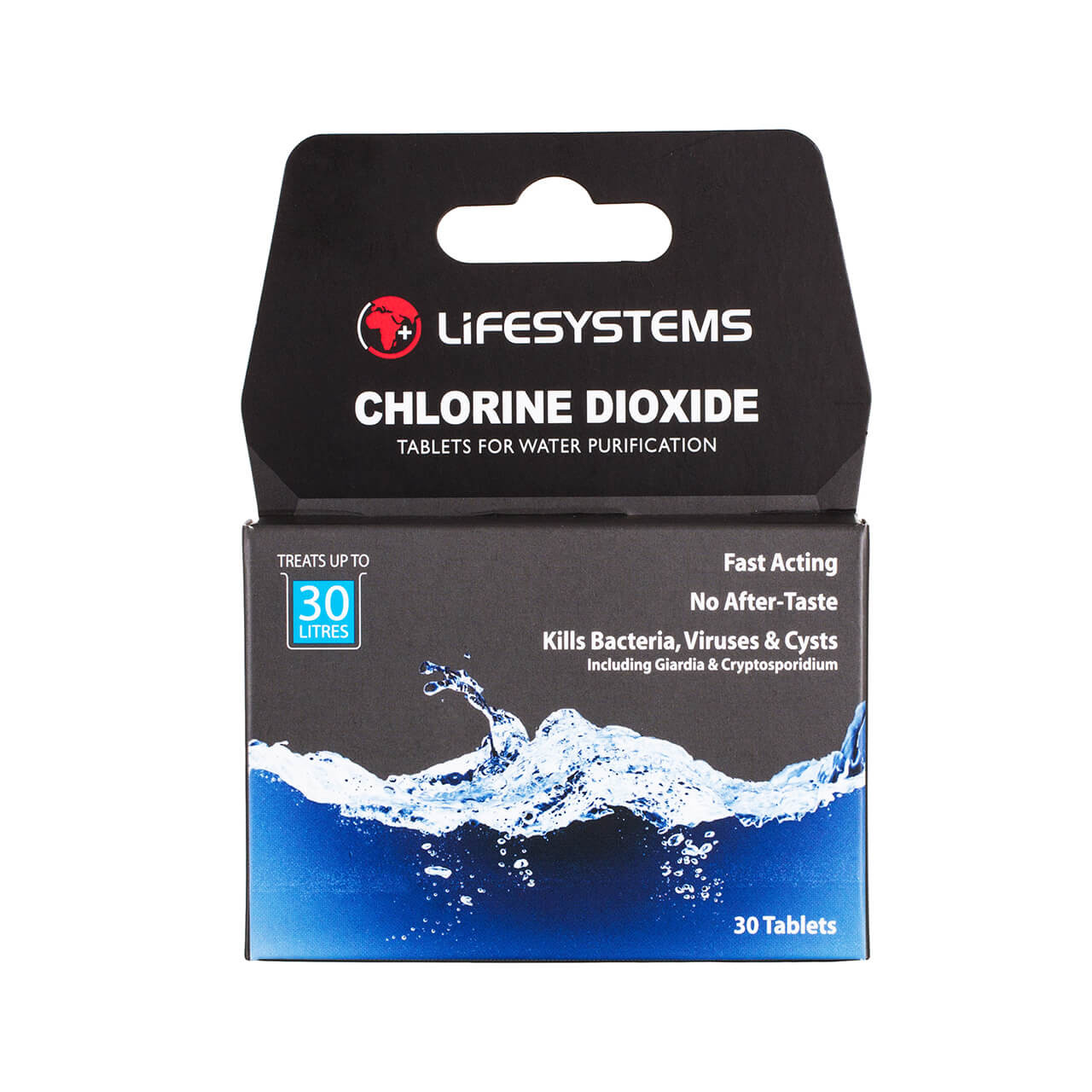 Lifesystems Chlorine Dioxide Tablets | Water Purifying | Rohan
