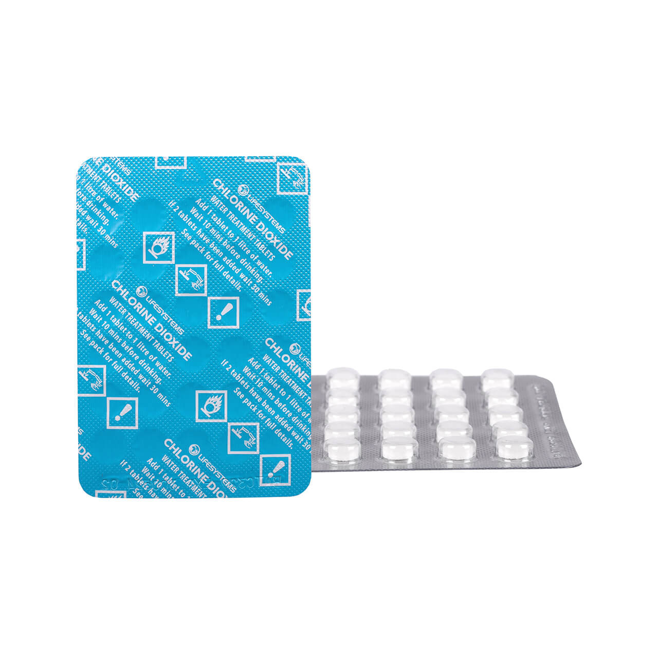 Lifesystems Chlorine Dioxide Tablets | Water Purifying | Rohan