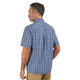 Men's Coast Short Sleeve Check Shirt | Stratus Blue | Rohan