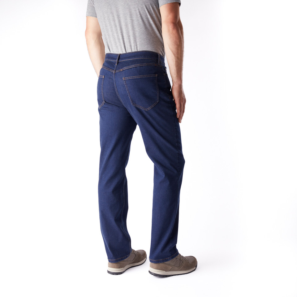 Men's Flex Classic Fit Stretch Jeans | Dark Denim | Rohan