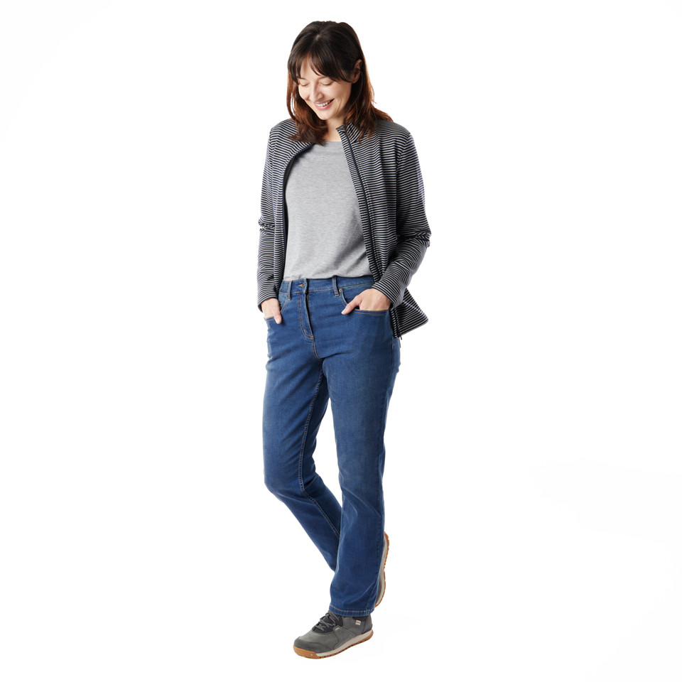 Women's Flex Classic Fit Stretch Jeans | Mid Denim | Rohan