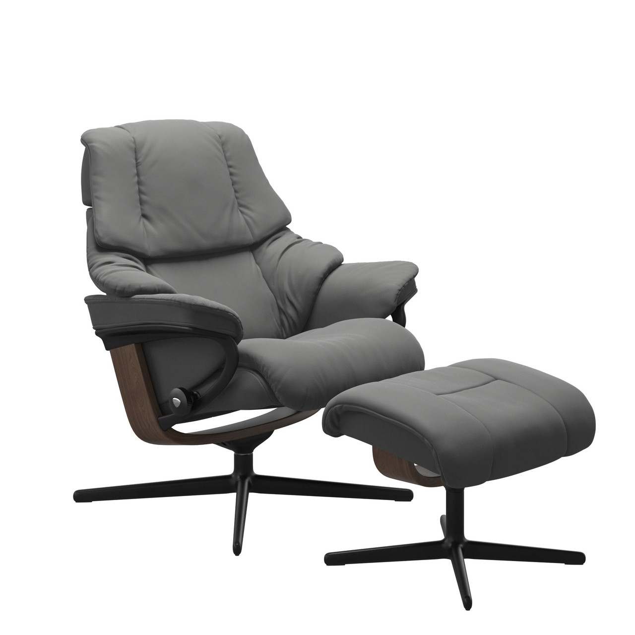 *Stressless Reno Recliner and Ottoman - Scan Design