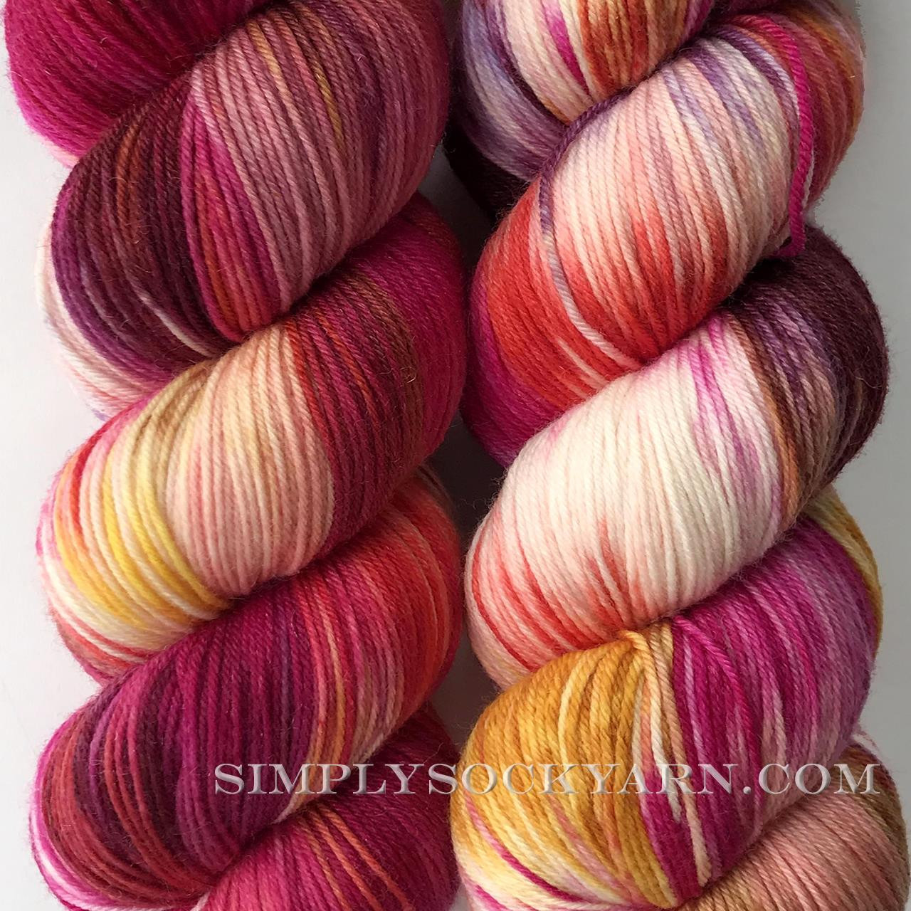 MB Tarte Bloomin Pansies - Simply Socks Yarn Company