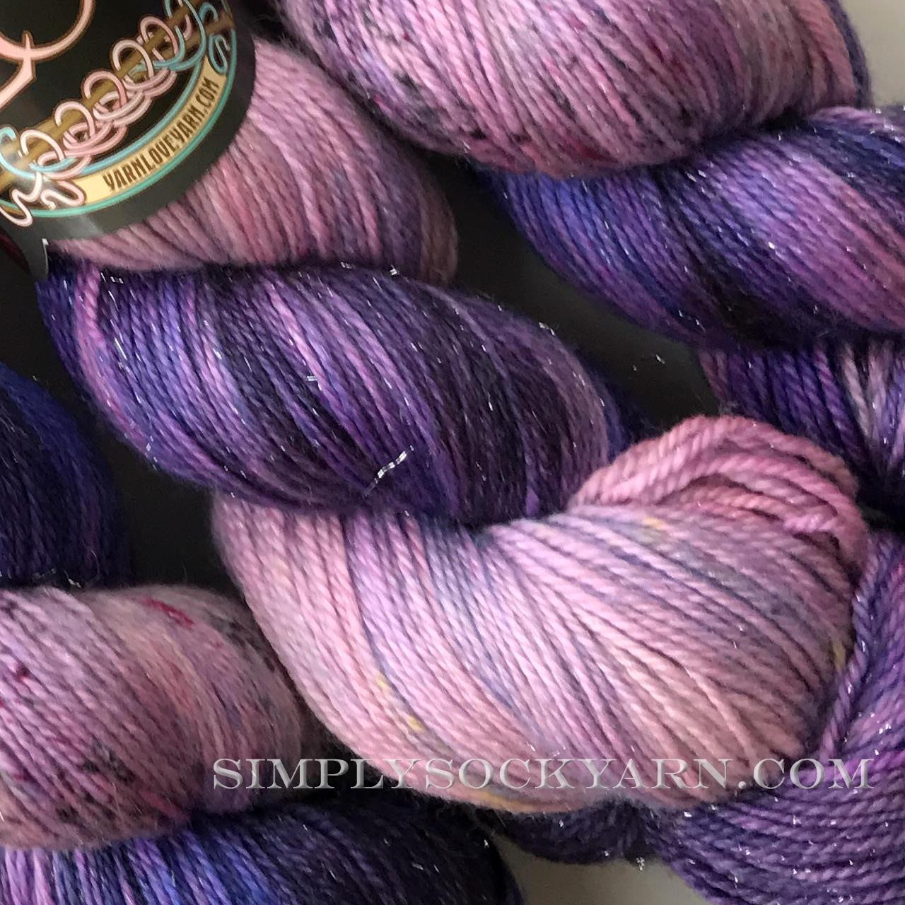 YL MA Sparkle Lilac Riot - Simply Socks Yarn Company