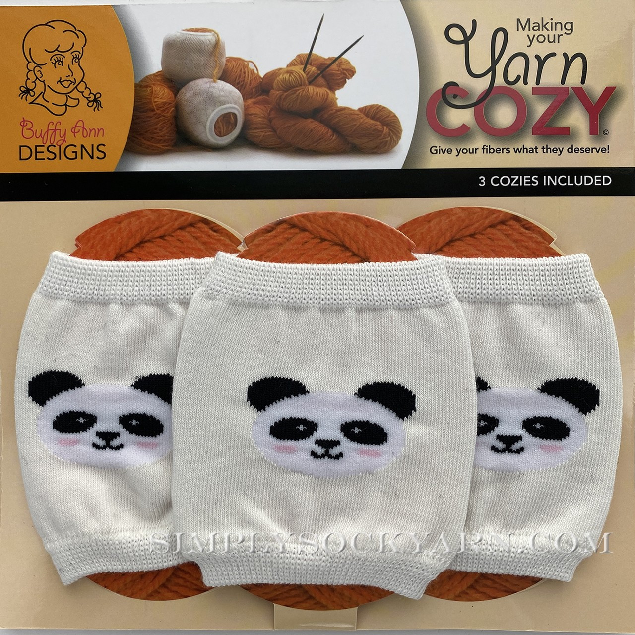 Yarn Cozy White Panda - Simply Socks Yarn Company