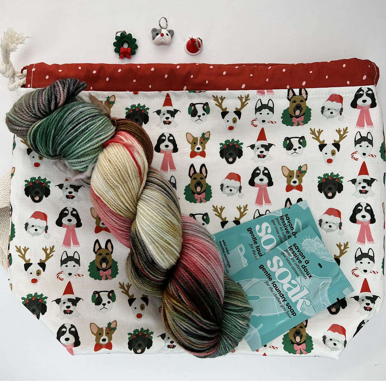 SSYC Howliday Cheer Knit Kit - Simply Socks Yarn Company
