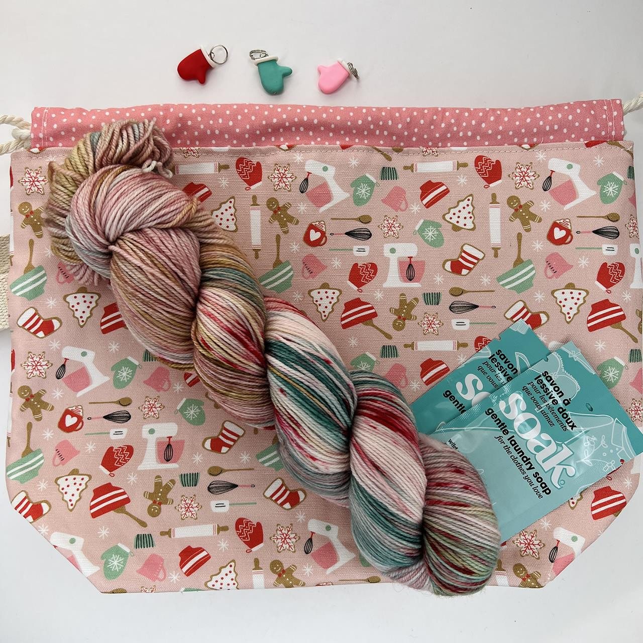 SSYC Kitschy Kringle Knit Kit - Simply Socks Yarn Company