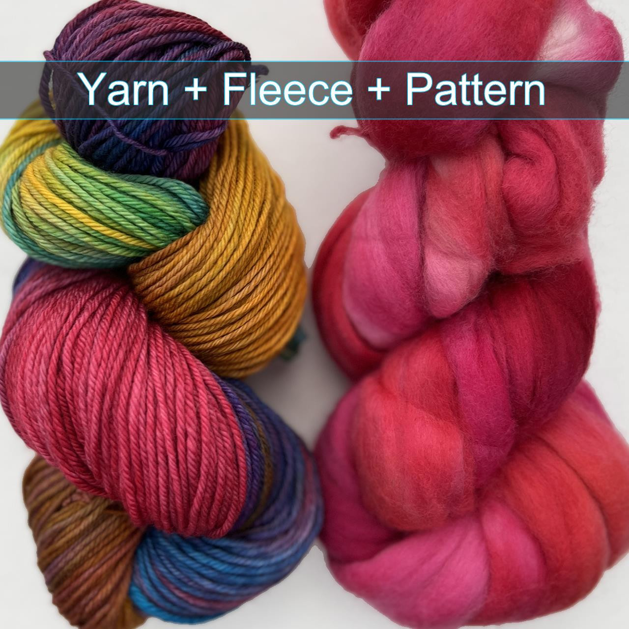 FA Thrum Mitten Kit Hibiscus - Simply Socks Yarn Company