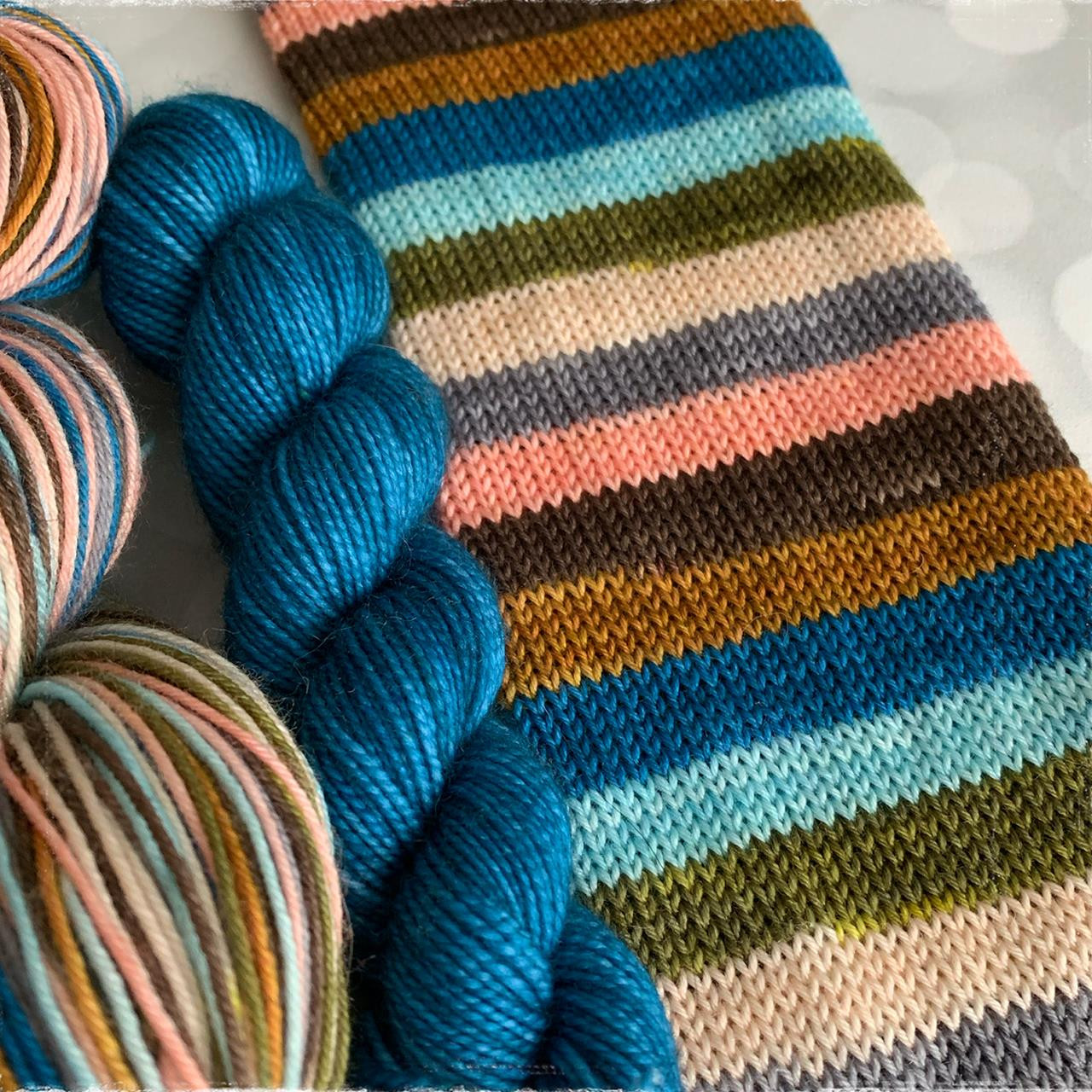 FW Sock Set Champagne Supernova - Simply Socks Yarn Company