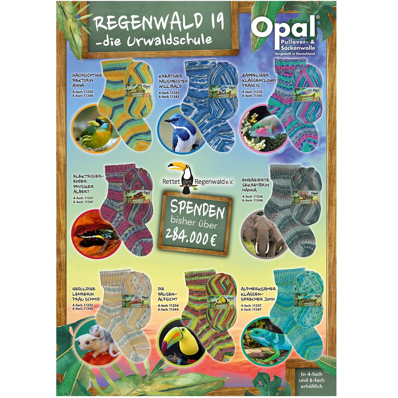 Opal Rainforest 19 11337 - Simply Socks Yarn Company