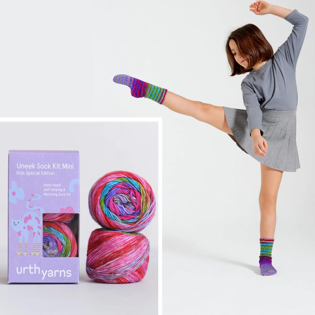 Urth Uneek Sock Mini Kit 54 - Simply Socks Yarn Company