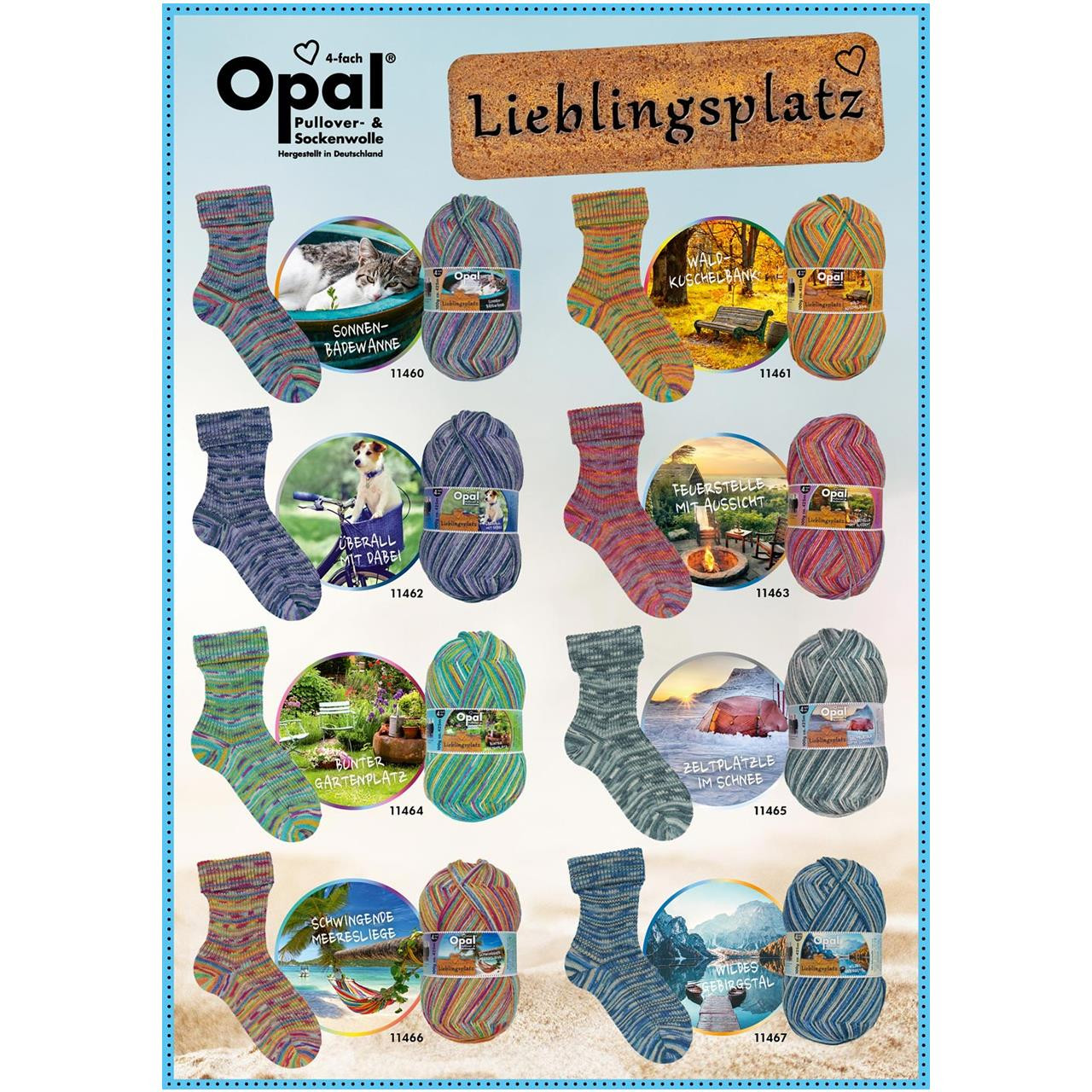Opal Favorite Place 11460 - Simply Socks Yarn Company