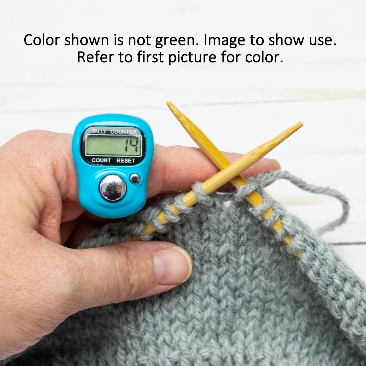 F&P Digital Row Counter Green - Simply Socks Yarn Company