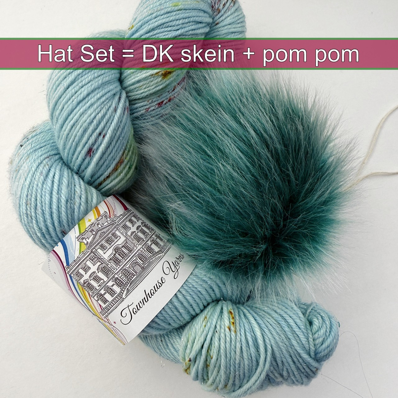 SSYC Hat Set Dancing on Ice - Simply Socks Yarn Company