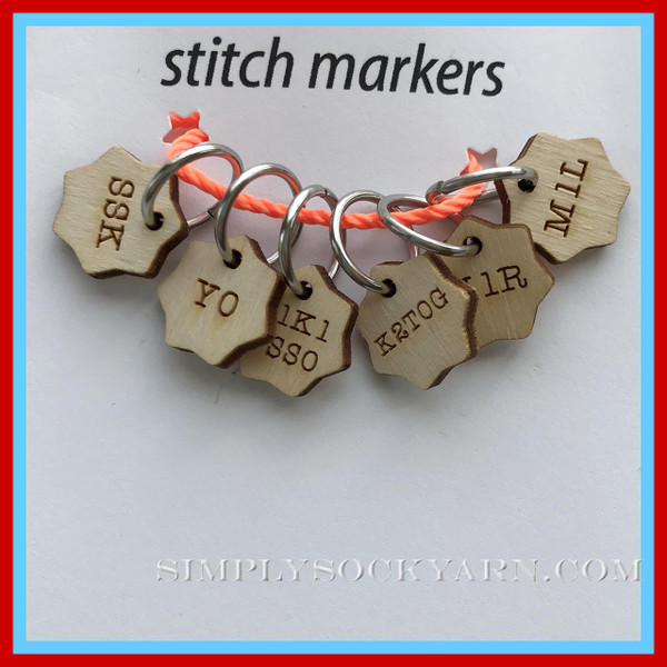 KTL St Markers - Abbreviations - Simply Socks Yarn Company KTL St Markers - Abbreviations - Simply Socks Yarn Company