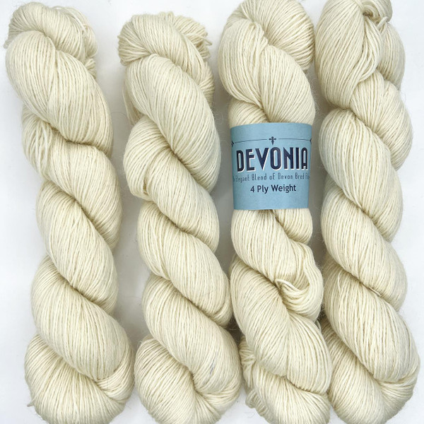 JA Devonia 4ply Devonia Cream - Simply Socks Yarn Company