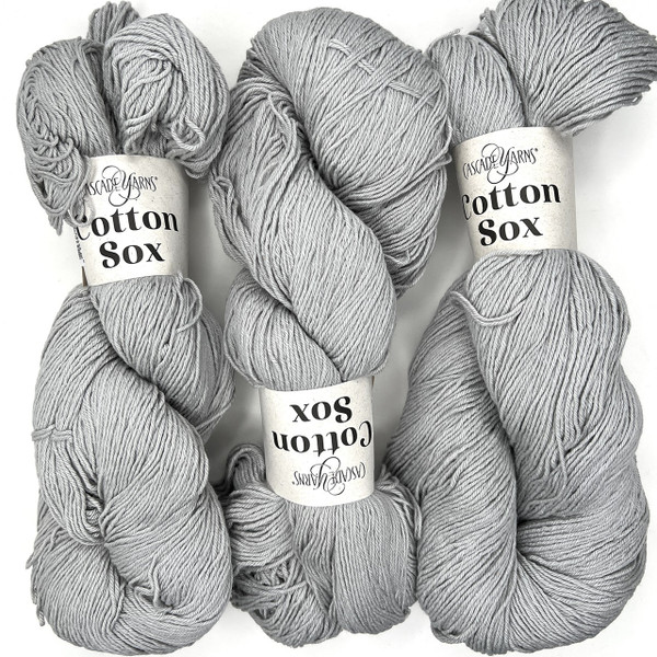 CY Cotton Sox 07 Silver - Simply Socks Yarn Company