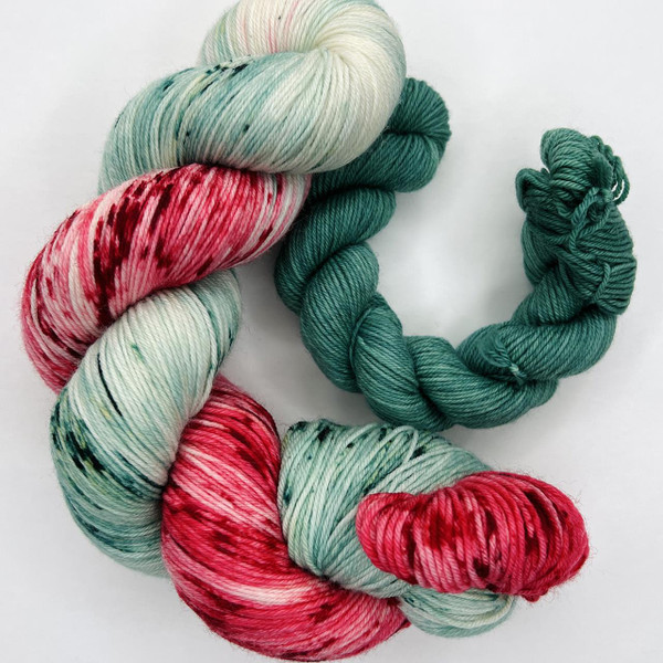 SS Sock Set Santa Claus Ln -Grn - Simply Socks Yarn Company