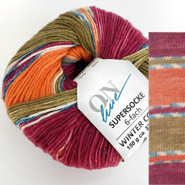 OnLine 6ply DK Supersocke 2798 - Simply Socks Yarn Company