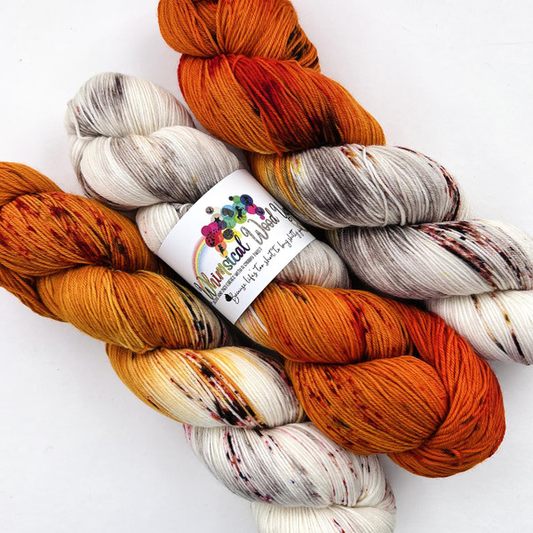 AWW Pixie Toes Pumpkin Spiced - Simply Socks Yarn Company