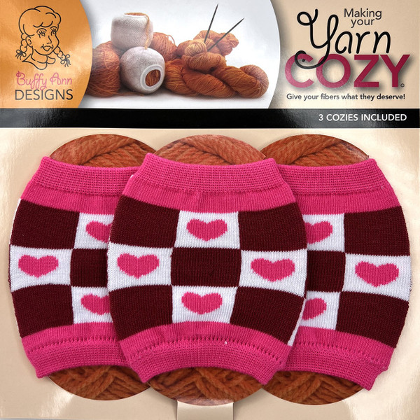 Yarn Cozy Hot Pink w Checkers - Simply Socks Yarn Company