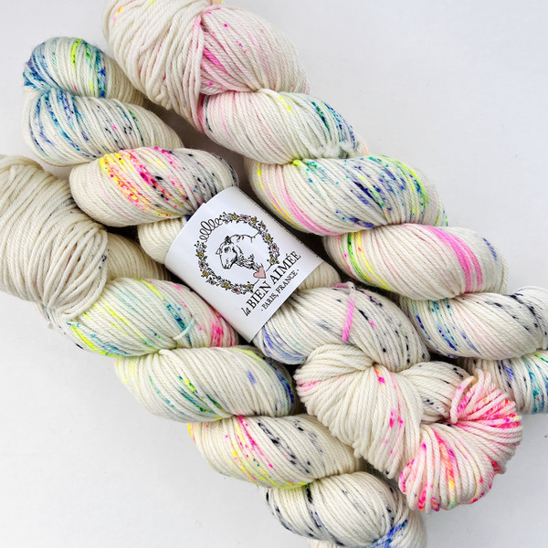 LBA DK Neon Static - Simply Socks Yarn Company