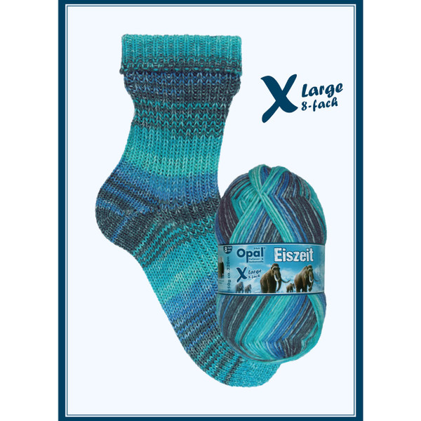 Opal 8 Ply Ice Age 11571 - Simply Socks Yarn Company