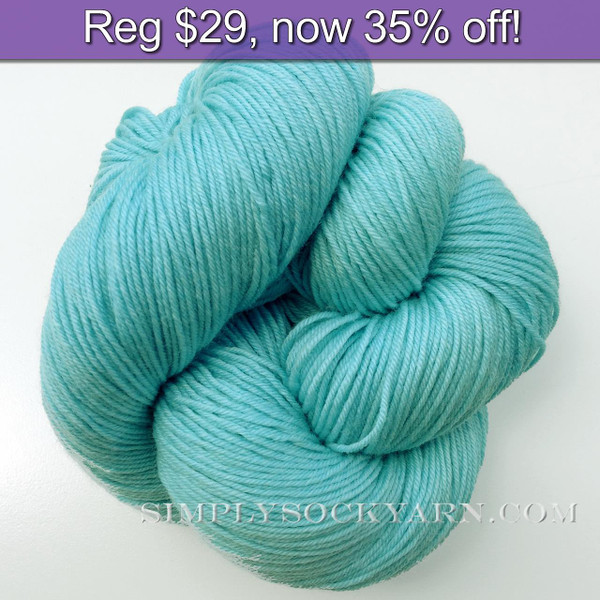LL Sock Solid Powder Blue - Simply Socks Yarn Company