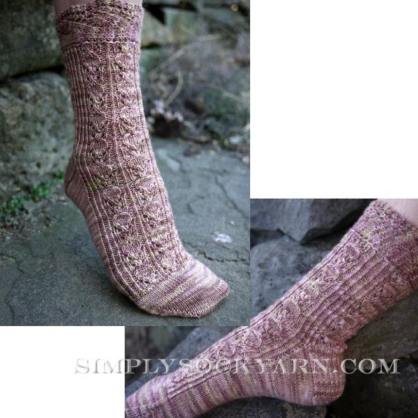 Knitspot Cherry Pie Sock - Simply Socks Yarn Company