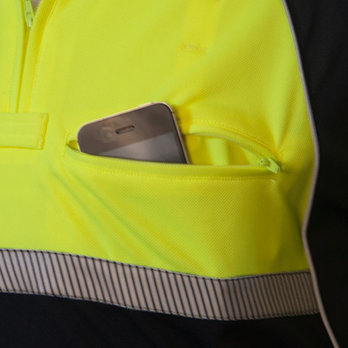 BLAUER SHIRT POLO COLORBLOCK PERFORMANCE SS - Howard Uniform Company