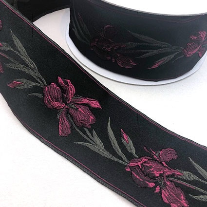 Matelasse Iris Ribbon - Hatters Millinery Supplies