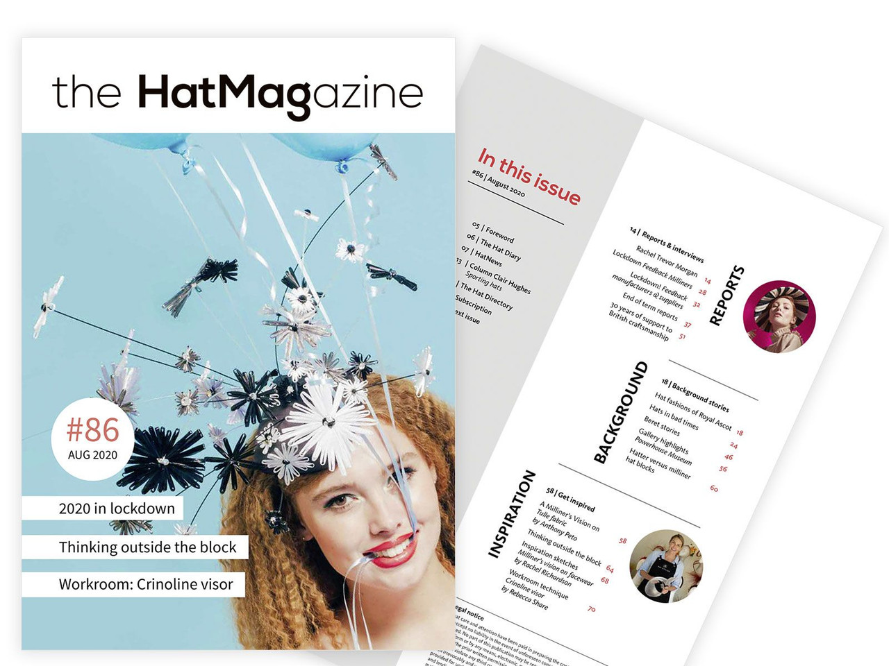 The Hat Magazine - Hatters Millinery Supplies