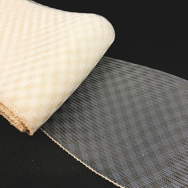 Swiss Patterned Crinoline - Hatters Millinery Supplies