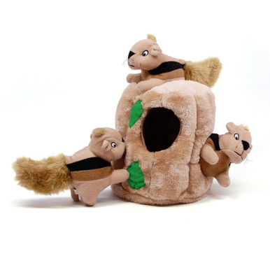 Hide A Squirrel Plush Puzzle Toy