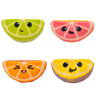Fruit Wedges 4Pk Mlt - Outward Hound