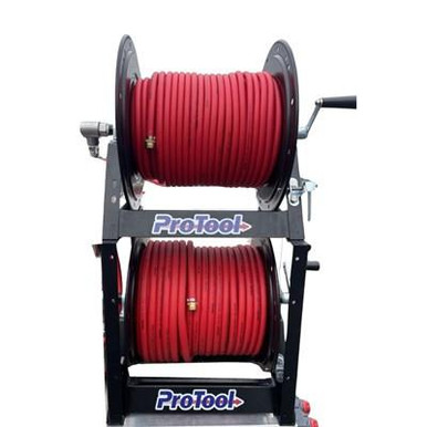 ProTool Two Stainless Steel Reels with Stacking Bracket